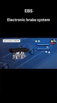 EBS electronic brake system ￼ #automobile #mechanic #zf