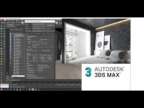 3ds Max Vray Render Setup Tutorial | Realistic Render Setting
