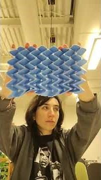 3DP origami (miura-ori map fold)