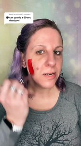 Reply to @pcthunter I can’t even believe I got this one done #facepaint #deadpool #marvel #makeup #m | Facecandyjenna