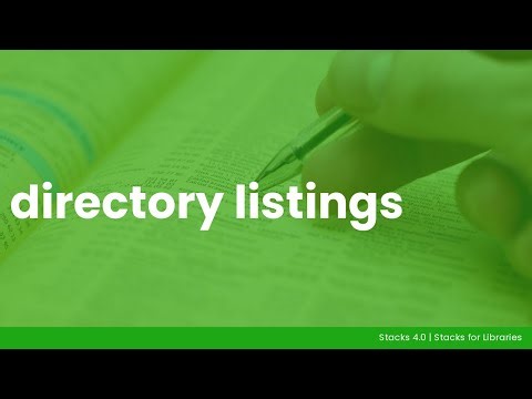 Directory Listings