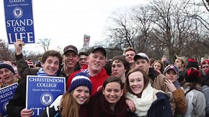 1K views · 65 reactions | The entire Christendom student body attended the March for Life this past Friday. Here's why, and what else they do for the pro-life cause, in the latest Christendom Minute. | Christendom College | Facebook