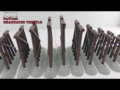 FasTrack Graduated Trestle Set by LIONEL from Lionel Store AMAZON