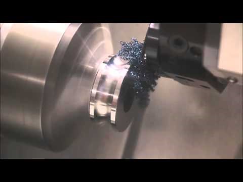Small demonstration of the hard turning process