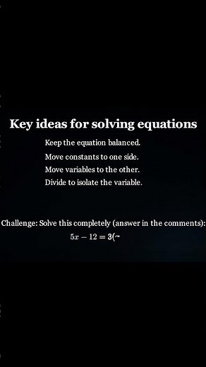 How to Solve Linear Equations The Easiest Method You’ll Ever Learn