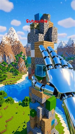 Robot 🤖 Ai Minecraft Animation...