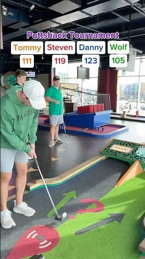 Hole 4, Futuristic Mini Golf Course #puttshack