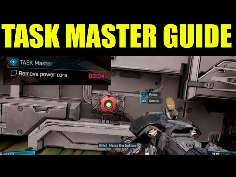 borderlands 4 - task master Mission walkthrough | how to place power core