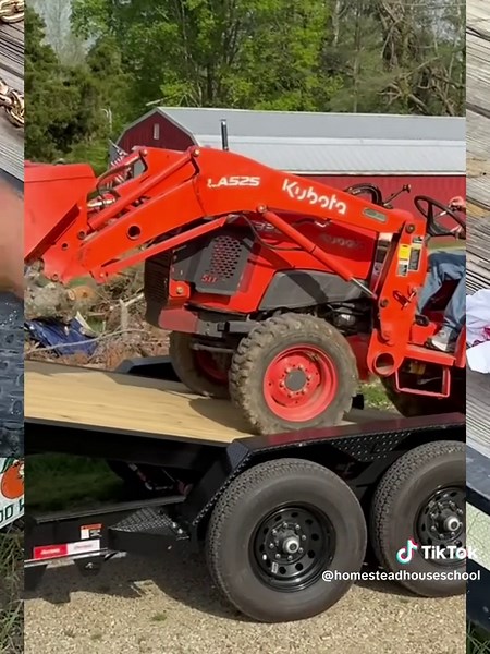 How to Secure Your Tractor on a Trailer Safely