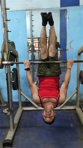 pull-up hanging exercise a inverted bodyweight row exercise #motivation #gym #fitness #instagram #