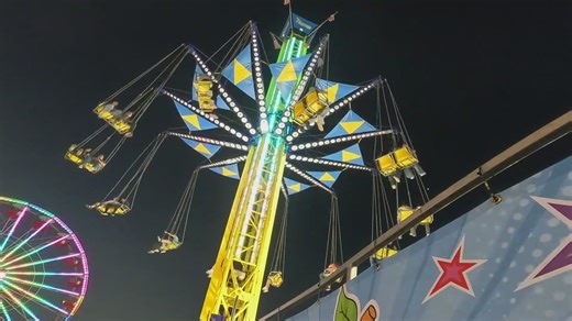 NC State Fair ride stops due to low voltage, leaving riders dangling 100 feet in the air