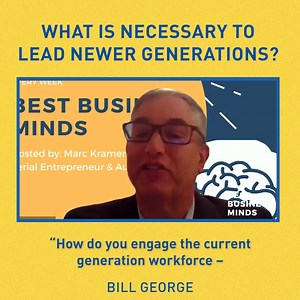 The best way to engage the younger generations in the workforce is to...