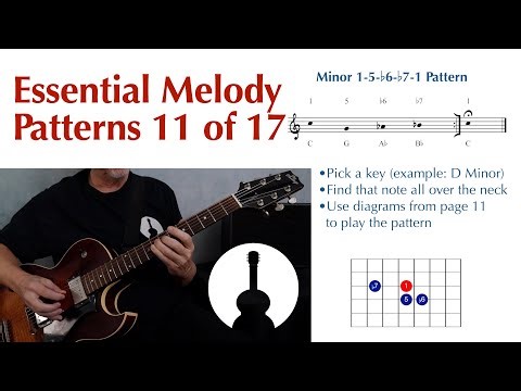 Essential Melody Patterns #11 • Guitar Fretboard Lesson
