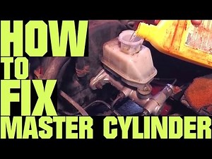 How to Fix Overheating Brakes - Master Cylinder Replacement