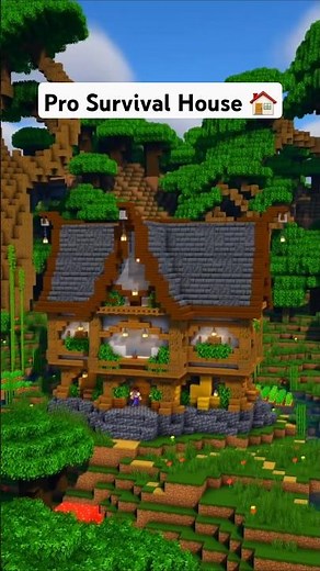 Minecraft Pro Survival House 🏠 #minecraft