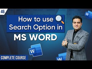 How to Search in Word Document | How to Make Word Search in Microsoft Word | #mswordcourse