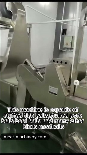 Complete Large Meatball Production Line Video Show