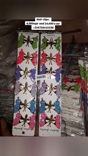 Side hair clips are used to hold and secure hair.