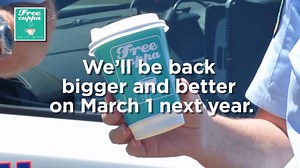 Free Cuppa for the Driver on Reels