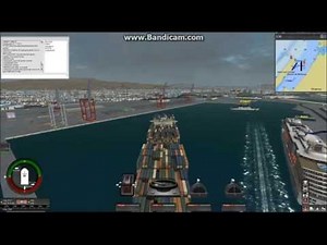Ship Simulator Extremes Vermaas docking in Marseille