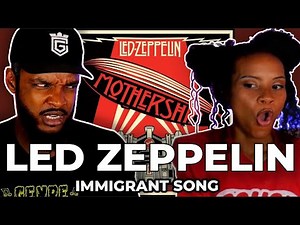 COMPLETELY DIFFERENT! 🎵 Led Zeppelin - Immigrant Song REACTION