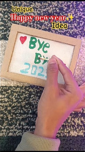 Happy new year ✨💝 #card #diy #handmade #craft #newyear #viral #shorts