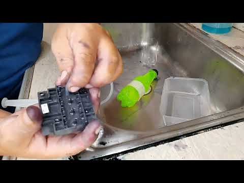 Epson L220 printer injector |manual head cleaning