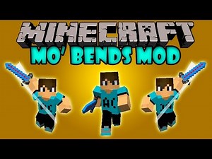 MO' BENDS MOD - Realistic Animations! - Minecraft mod 1.7.2 and 1.7.10 Review (Spanish)