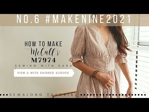 McCall's M7974 | Sew Along Tutorial from Sewing Therapy