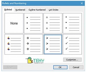 Sử dụng tính năng Numbering trong Word rất đơn giản
