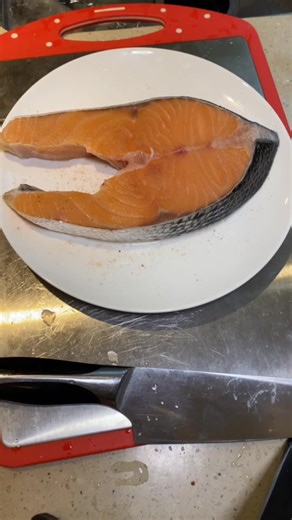 氣炸奶油鮭魚食譜｜IG: rachel_cookinglife