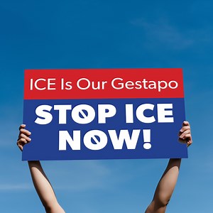 Stop ICE Now | Printable | Large 17x11 and 24x18 | Protest Sign - Etsy