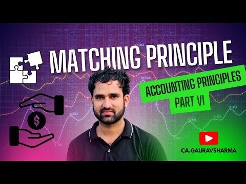 Mastering Accounting Principles: A Beginner's Guide | Part-VI | Matching Concept