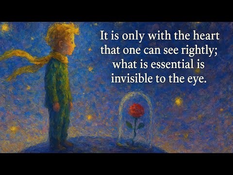“The most important things in life are invisible to the eyes… only the heart can truly see.” 💫