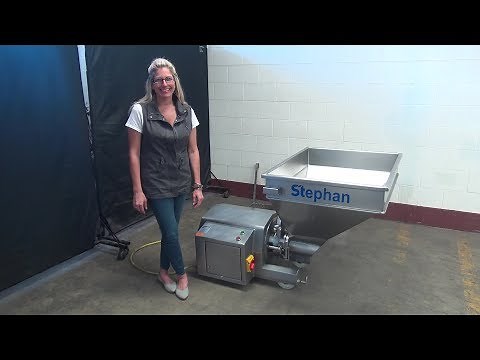 Stephan Emulsifying Processor Demonstration