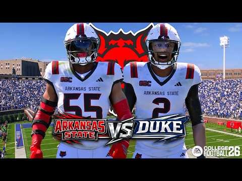We Visit #11 Duke | Arkansas State Dynasty Ep.30 College Football 26