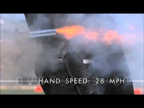 Fast Draw Ignition - slow motion look at blanks & wax bullets