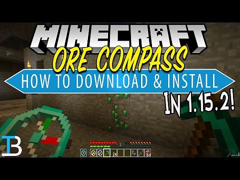 How To Get An Ore Finder Compass in Minecraft 1.15.2 (Advanced Finders Mod)