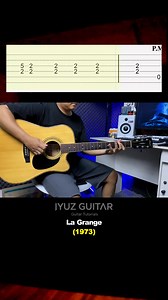 ZZ Top - La Grange #guitarchord #guitartab #guitartutorial #guitarlesson | Iyuz guitar