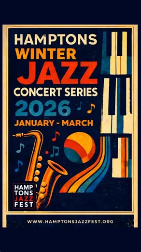 🎷 The Hamptons JazzFest Winter Jazz Series is back for another year of amazing performances! Featuring some new faces and some familiar favorites, join us every other Friday for unforgettable nights of jazz. 🎶 Visit HamptonsJazzFest.org for concert info and tickets. Follow us for all the jazz news! #jazznights #jazzmusic #hamptonsevents #hamptonslife #jazznight | Hamptons JazzFest