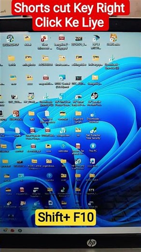Shift + F10 ka Use Window 11 me || #computer #laptop #computerzone #windows