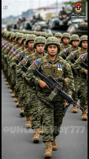 Powerful and Elegant: Samoa’s Female Machine Gunner in Action!