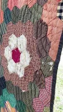 French Rose Garden Quilt from Feathered Farm Quilts