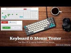 Keyboard & Mouse Tester | Test Your PC & Laptop Keyboard and Mouse | [ Zer0~Day ]