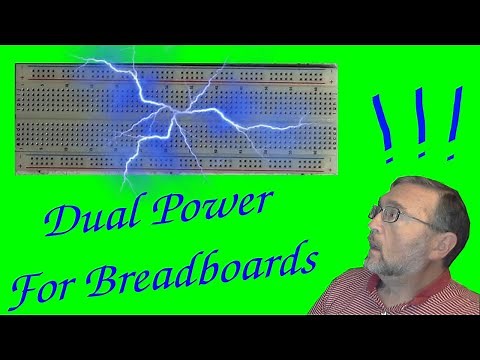 Dual Power Supply For Breadboards