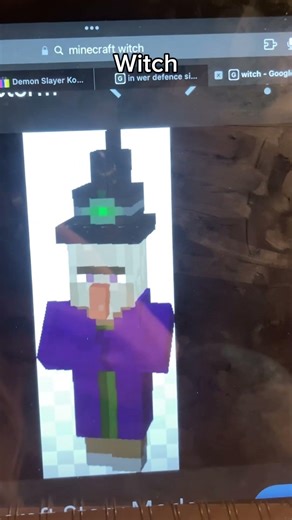 Drawing Minecraft Mobs As Humans #Witch #Minecraft #Drawing