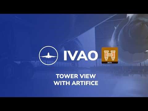 IVAO Tower view with the Artifice Connector