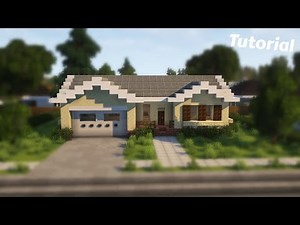 Minecraft: Small Suburban House Tutorial (#13)