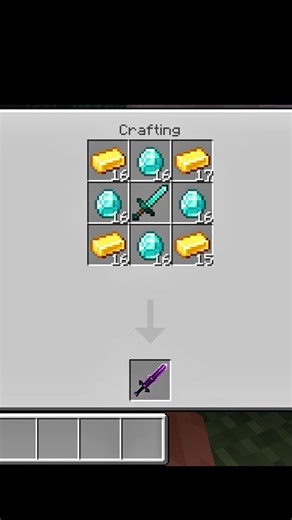 I Found a SECRET Recipe in Minecraft... 😱 (Illegal Sword)