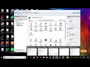 The First step to manage your Drupal 7 website in an IIS windows Host
